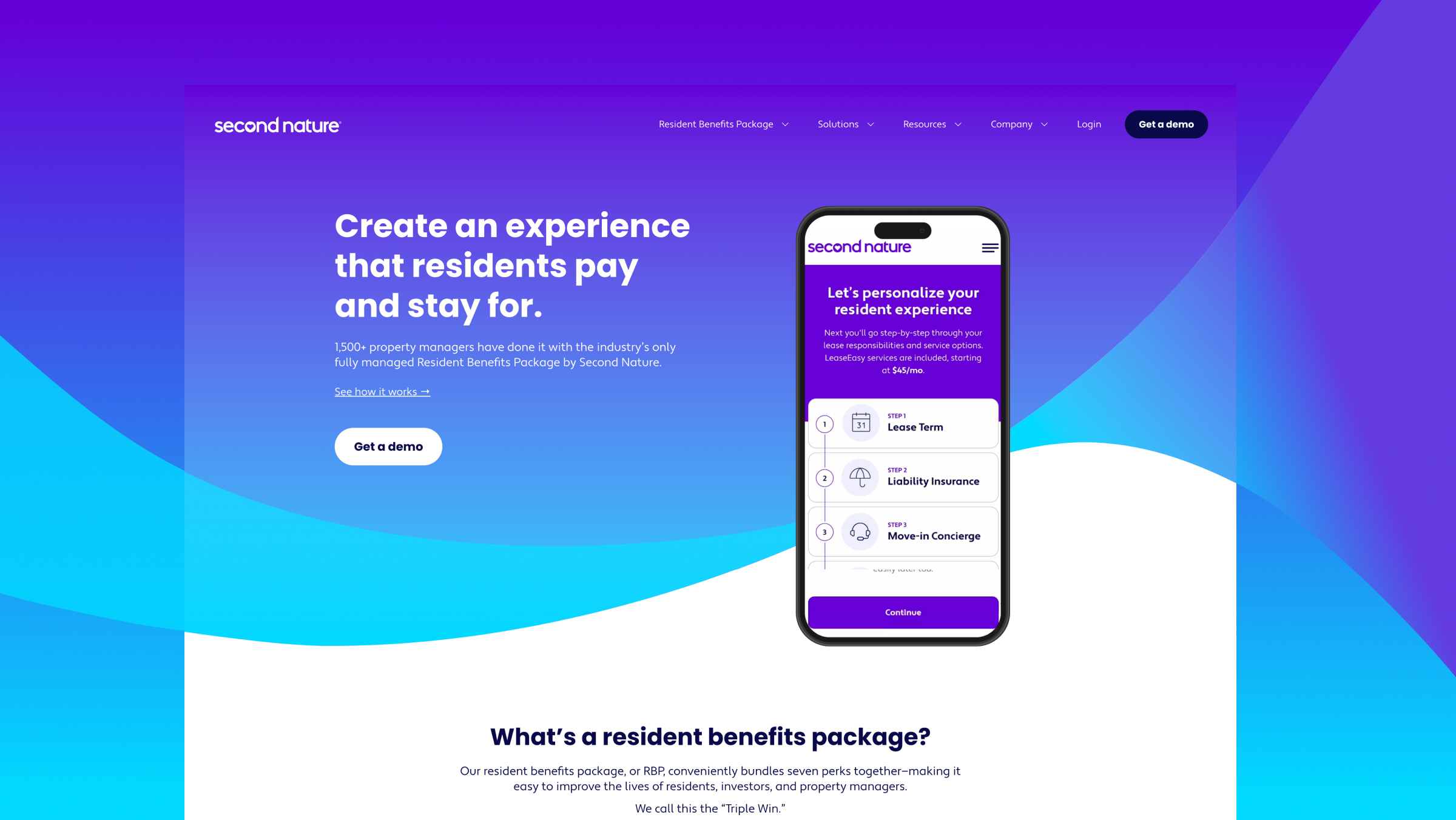 Second Nature Website | Blend